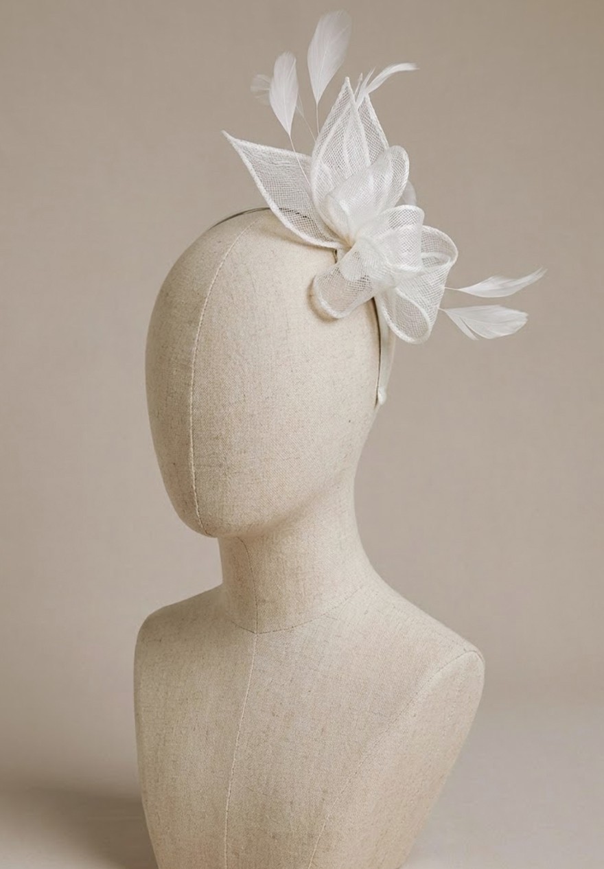Chapeau Bibi Mariage Couture et Moderne